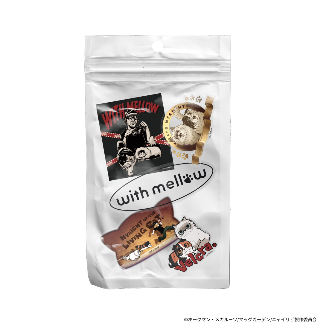 NYAIGHT OF THE LIVING CAT × VE1CRA VE1CRA NYAIGHT STICKER SET – with ...